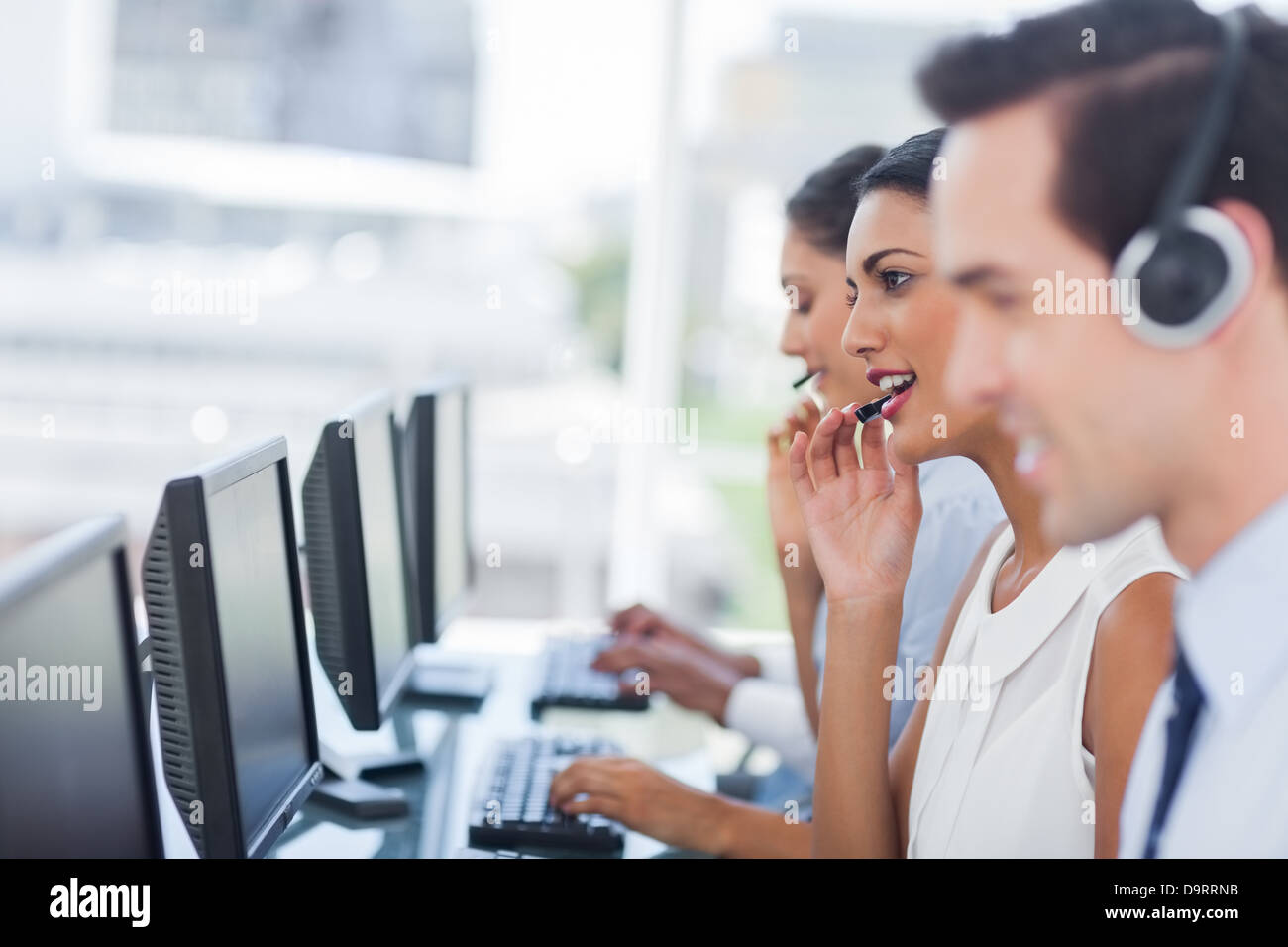 Call focus hi-res stock photography and images - Alamy