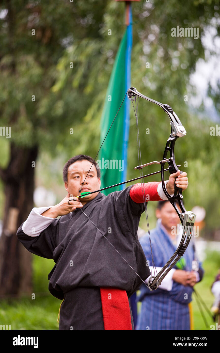 Bhutan national sport hi-res stock photography and images - Alamy