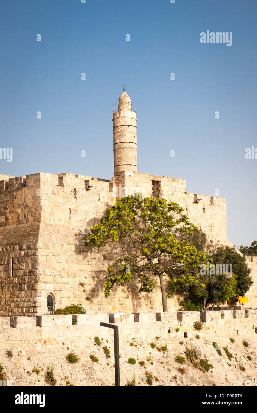Israel Jerusalem The Citadel & Tower of David entrance to Old City ...