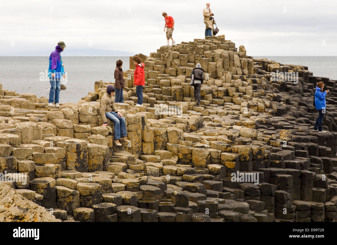 Giant´s Causeway. Northern Ireland, United Kingdom, Europe Stock Photo ...