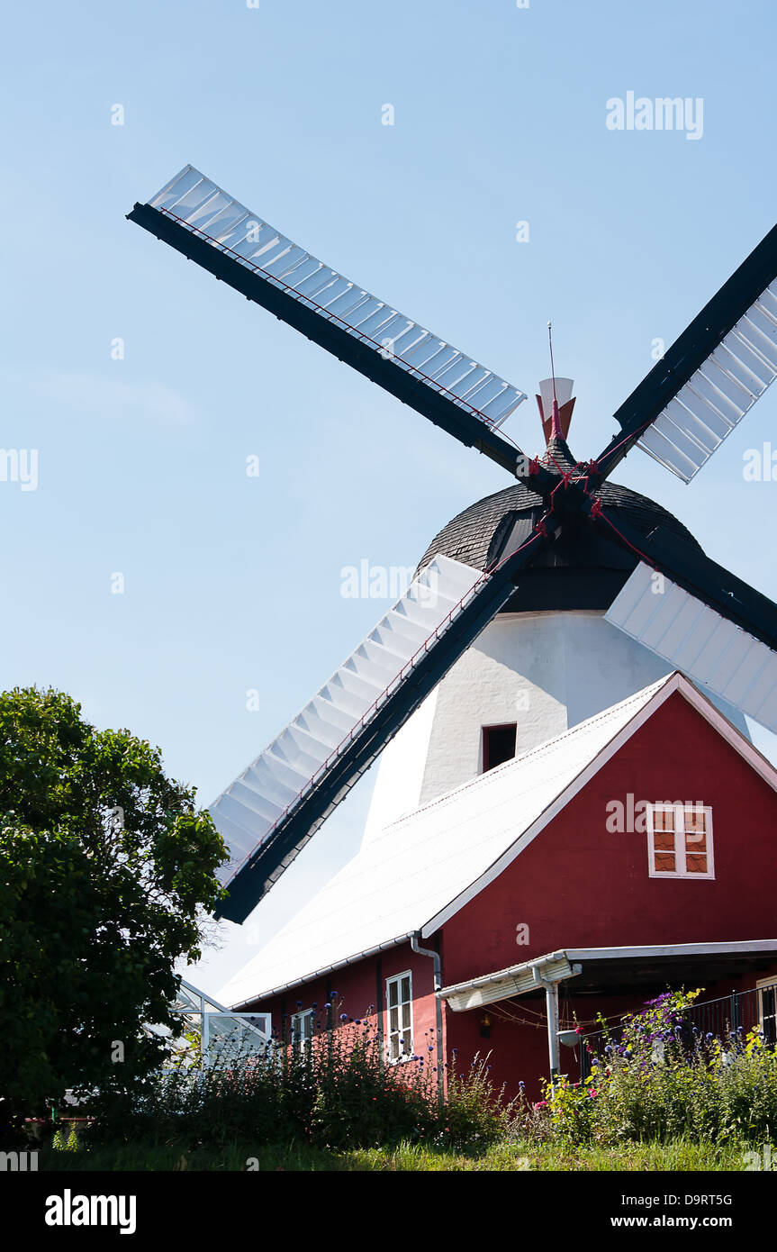 Windmill Arsdale on Bornholm Stock Photo - Alamy