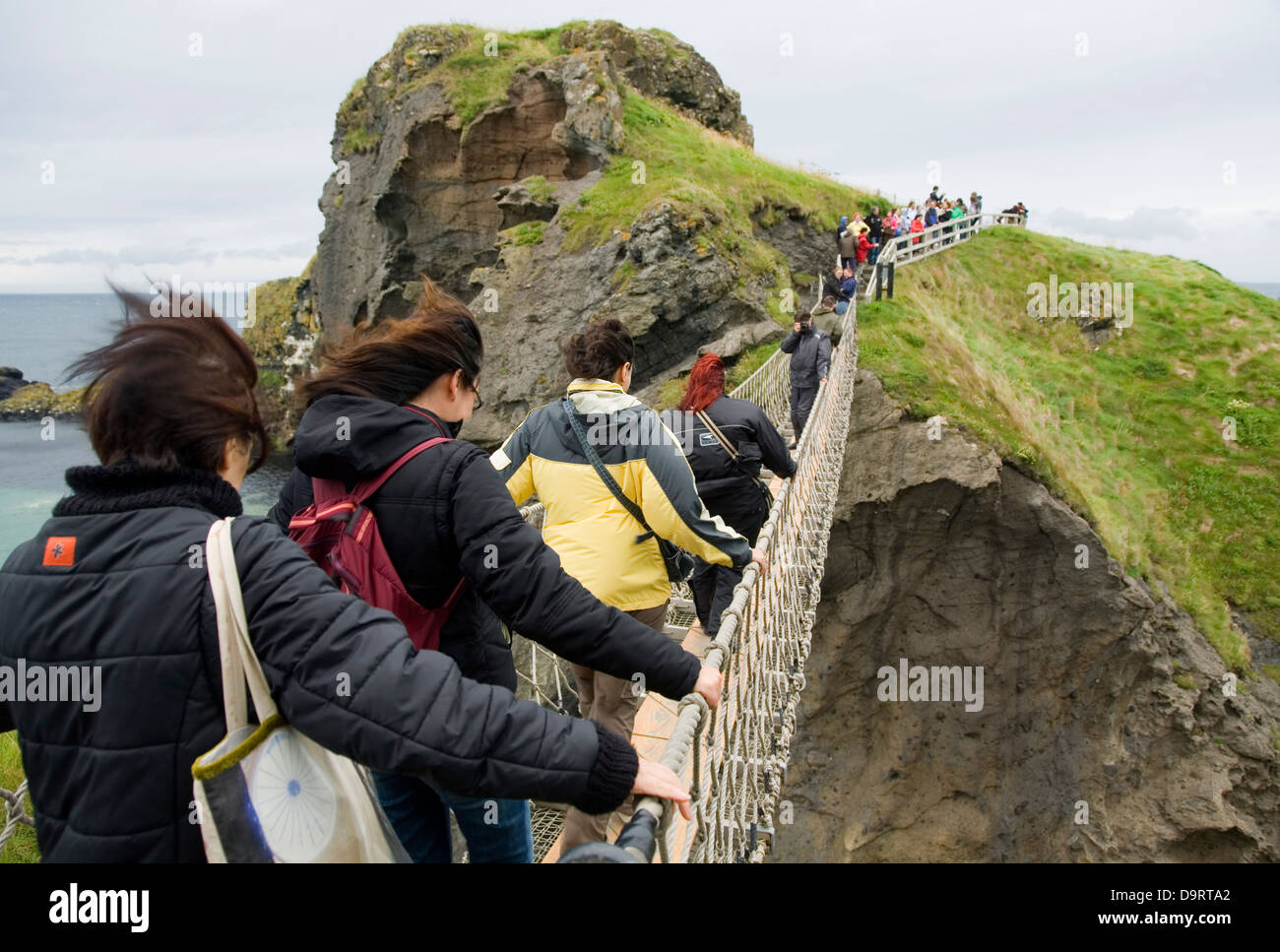 United kingdom rope bridge hi-res stock photography and images - Alamy