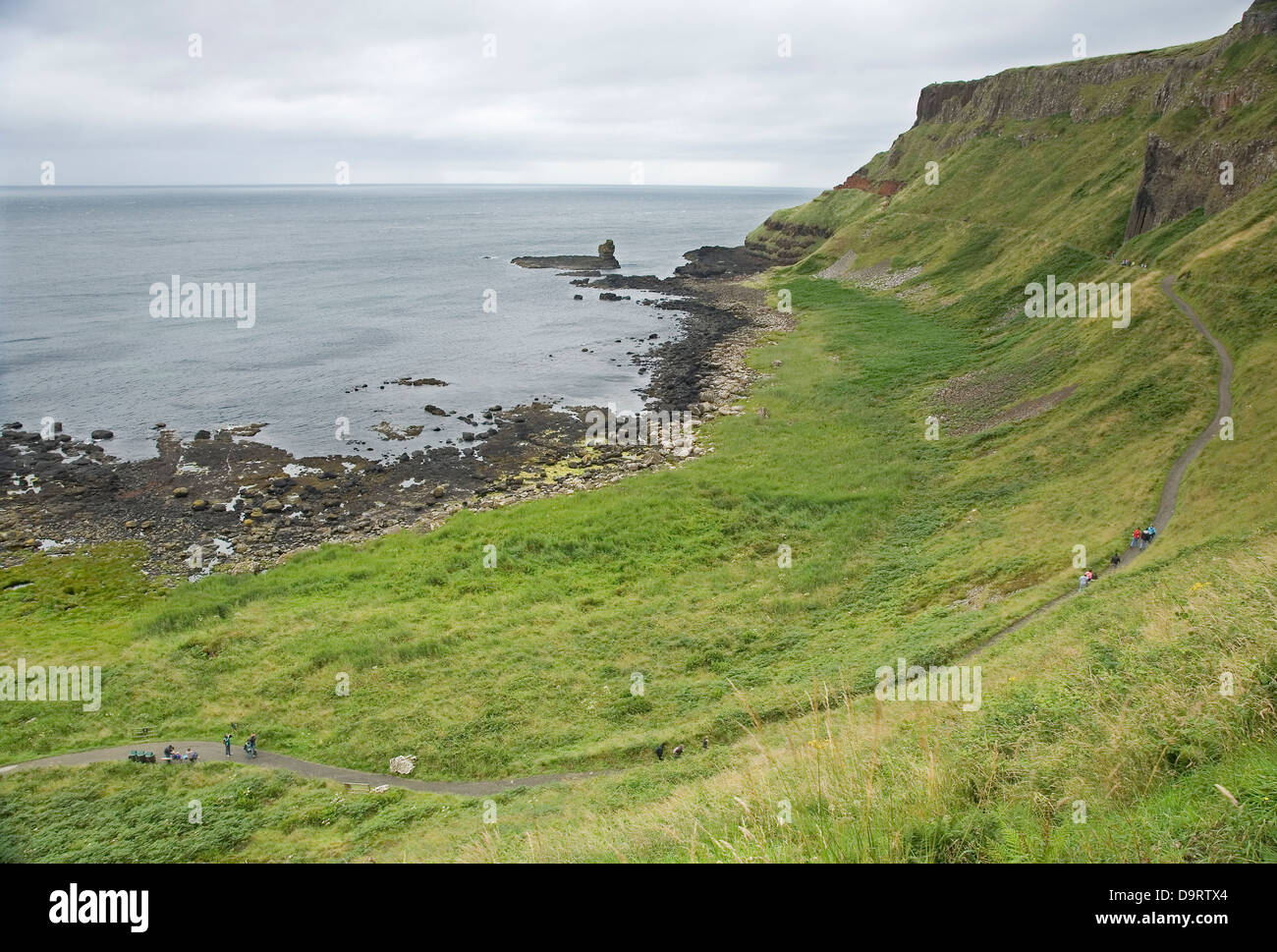 Causeway Route. Northern Ireland coast, United Kingdom, Europe Stock ...