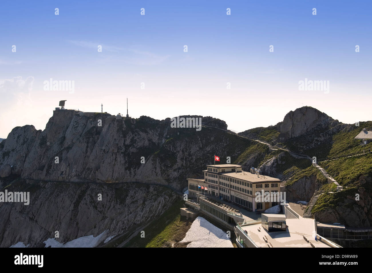 Mountain hotel pilatus kulm hi-res stock photography and images - Alamy
