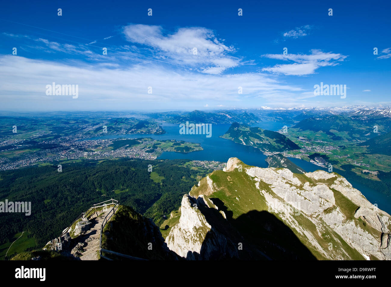 Switzerland, Lucerne canton, Lucerne lake, landscape Stock Photo - Alamy