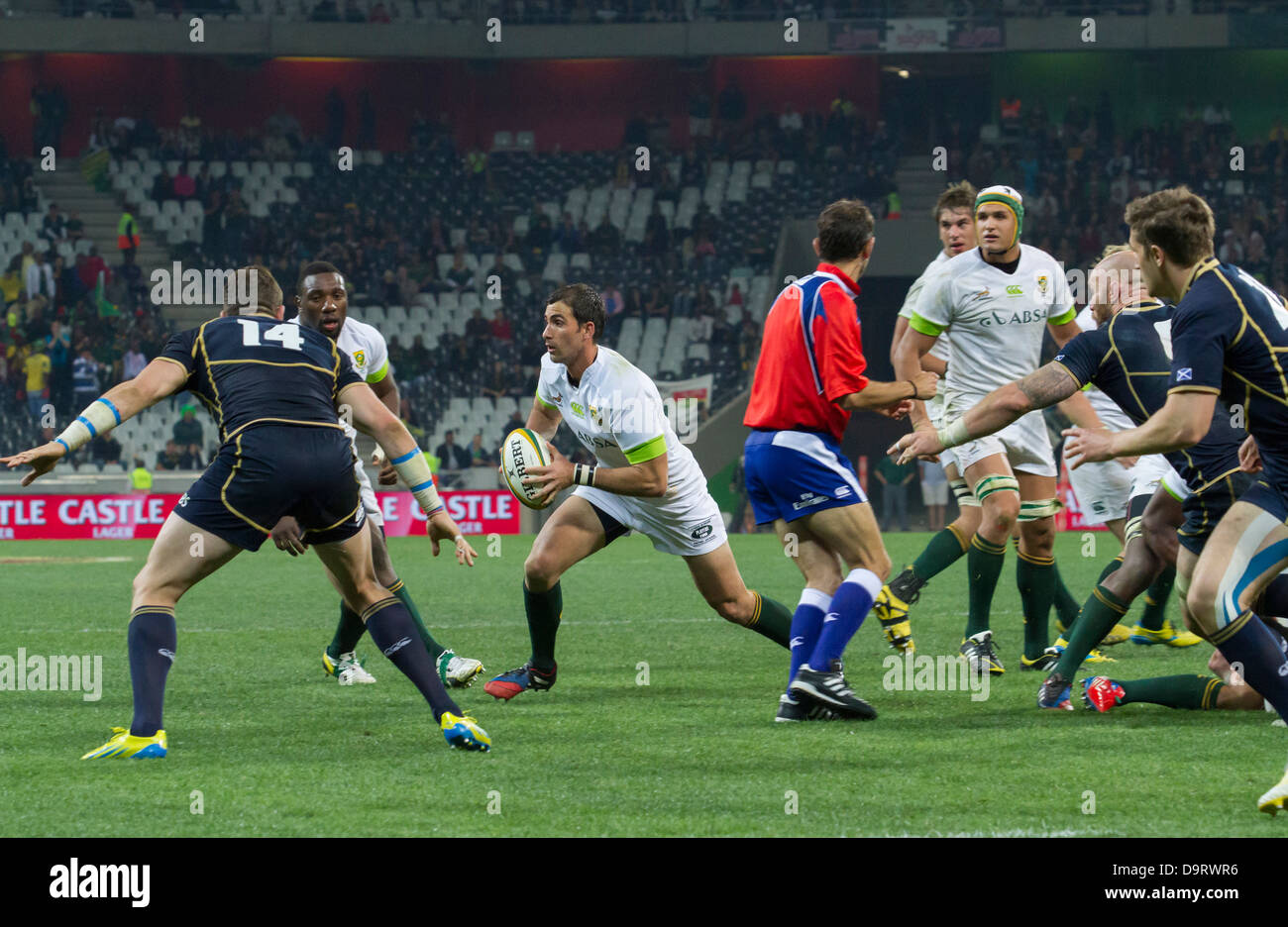 Sport south african springbok rugby hi-res stock photography and images ...