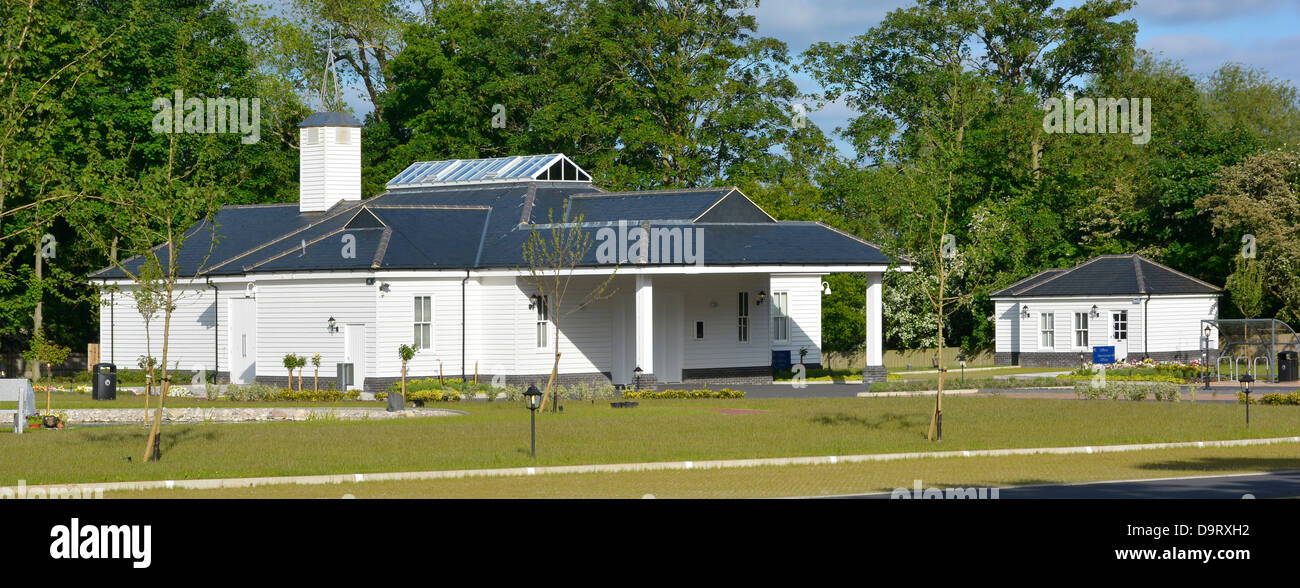 Bentley Crematorium modern architecture & design of funeral cremation ...