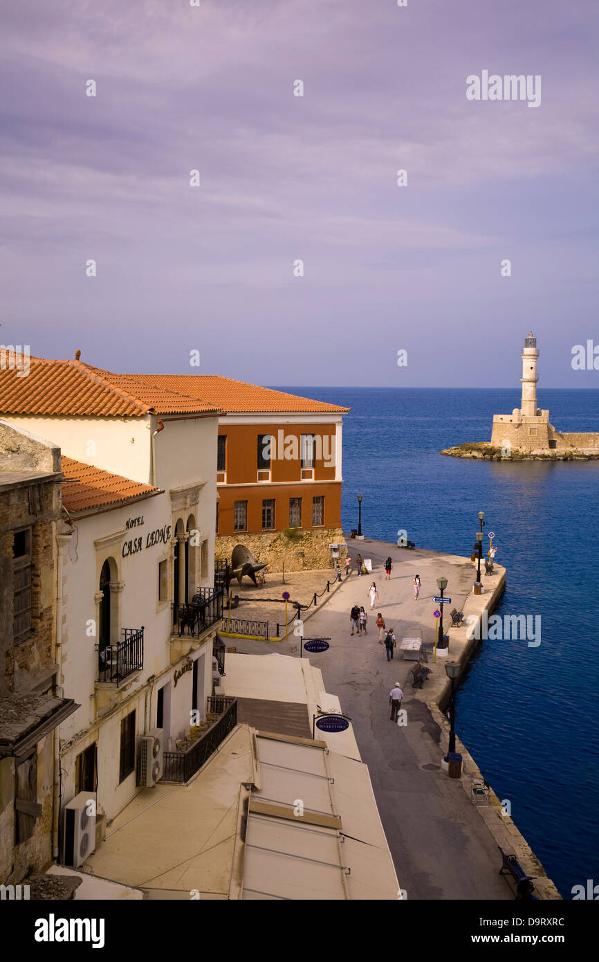 A broad promenade lined with tourist shops and cafes circles the lovely ...