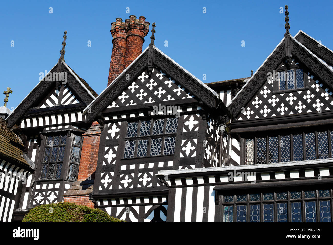 Bramhall Hall A Tudor Timber Framed Country House In Bramhall Stockport ...