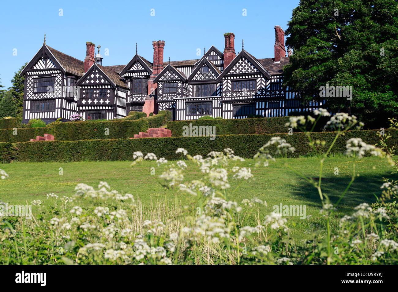 Bramhall Hall A Tudor Timber Framed Country House In Bramhall Stockport ...