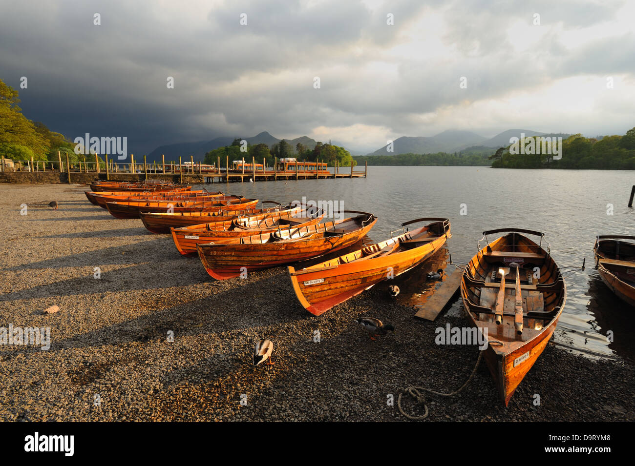 Derwentwater boats hi-res stock photography and images - Alamy