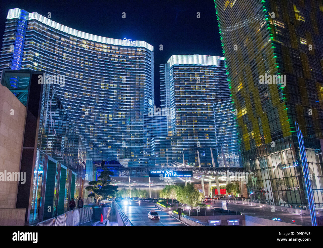 The Aria Resort and Casino in Las Vegas Stock Photo - Alamy