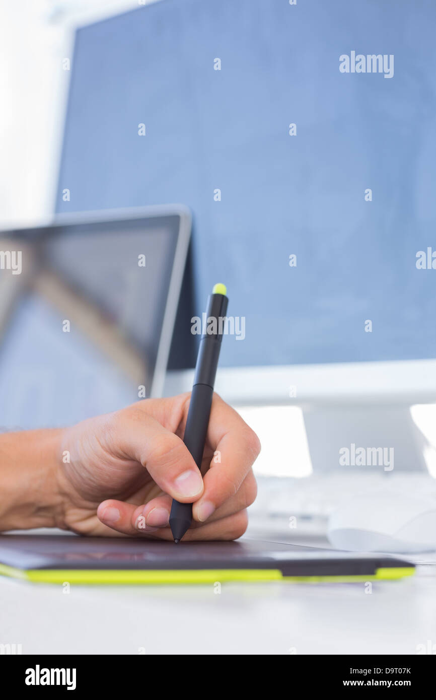 Artist graphics tablet drawing hi-res stock photography and images - Alamy