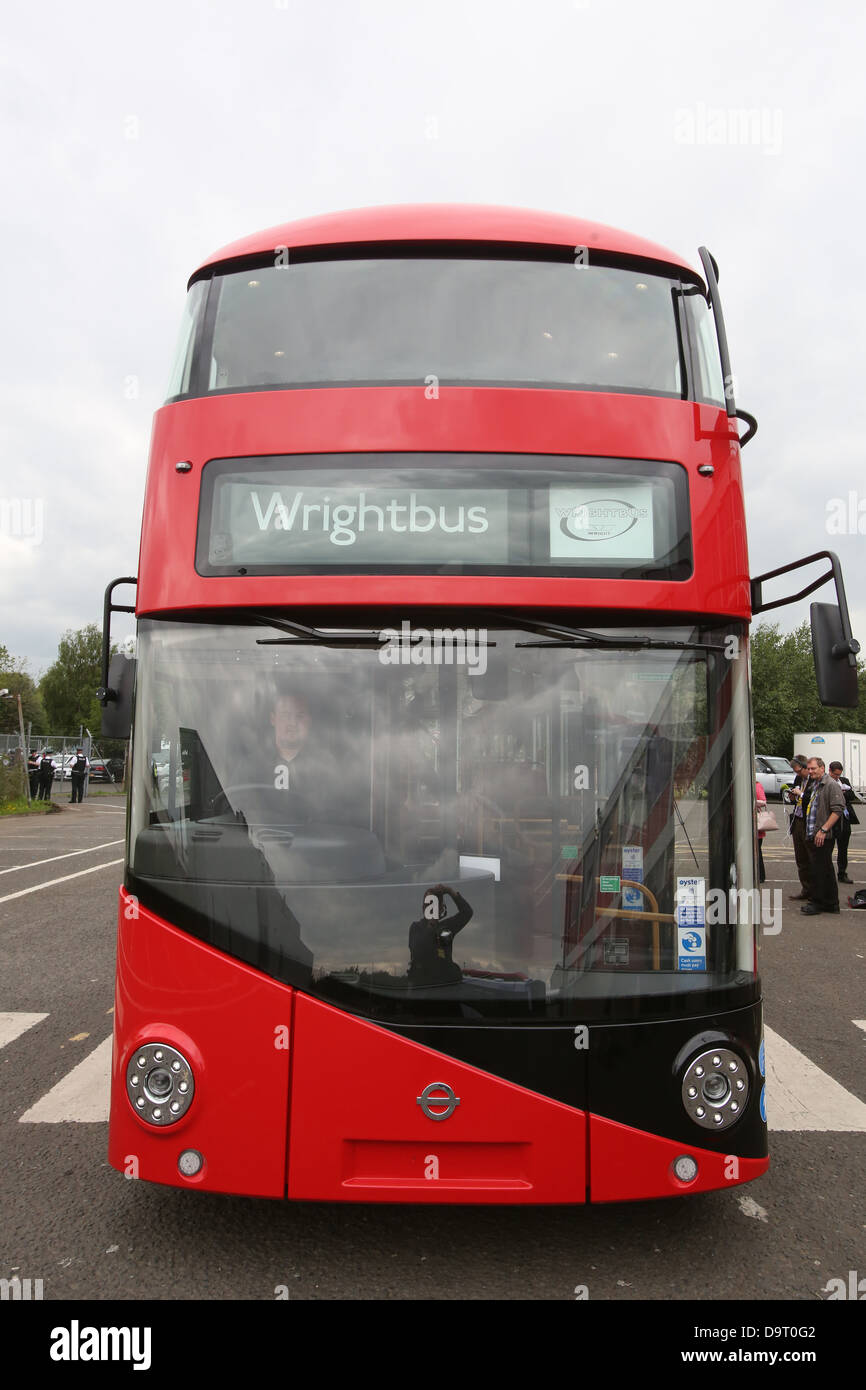The factory where the new London Bus is being made, the Wrightbus ...