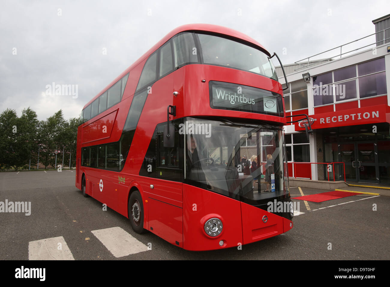 The factory where the new London Bus is being made, the Wrightbus ...
