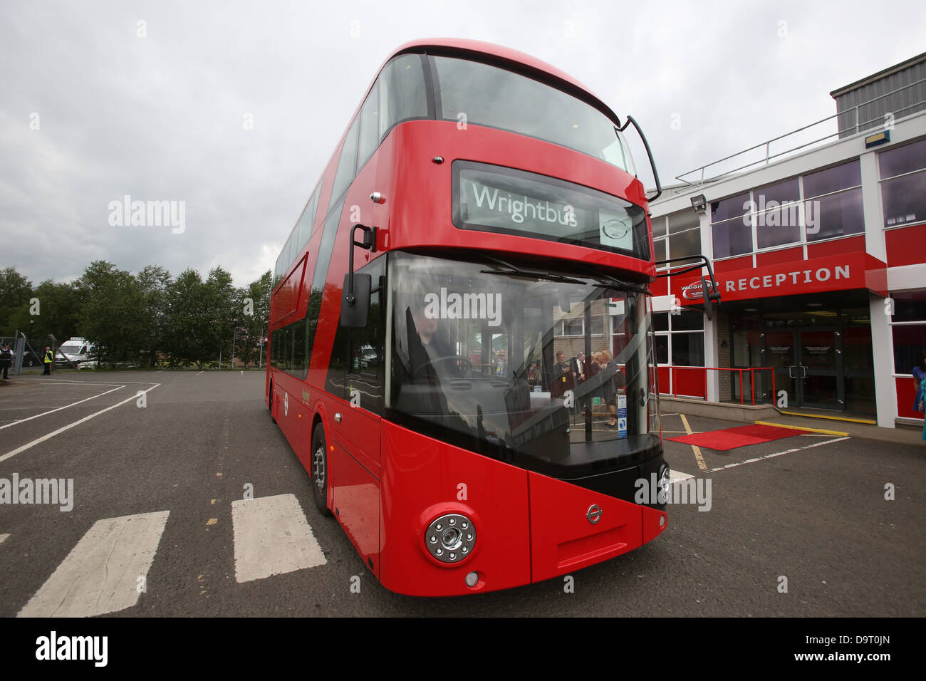 The factory where the new London Bus is being made, the Wrightbus ...