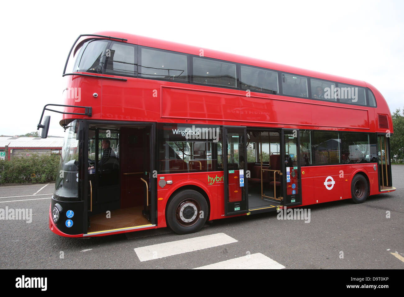 The factory where the new London Bus is being made, the Wrightbus ...