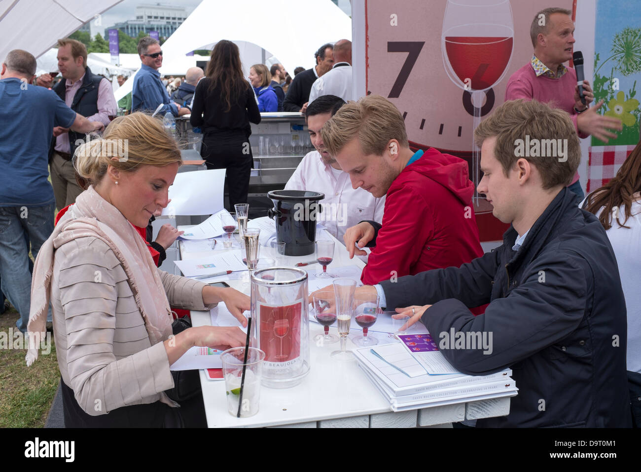 Tim Atkins Wine Tasting Class at Taste London Festival in Regents Park ...