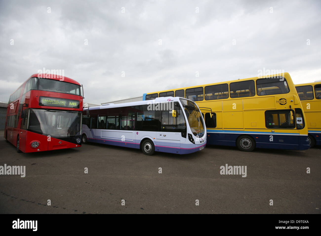 The factory where the new London Bus is being made, the Wrightbus ...