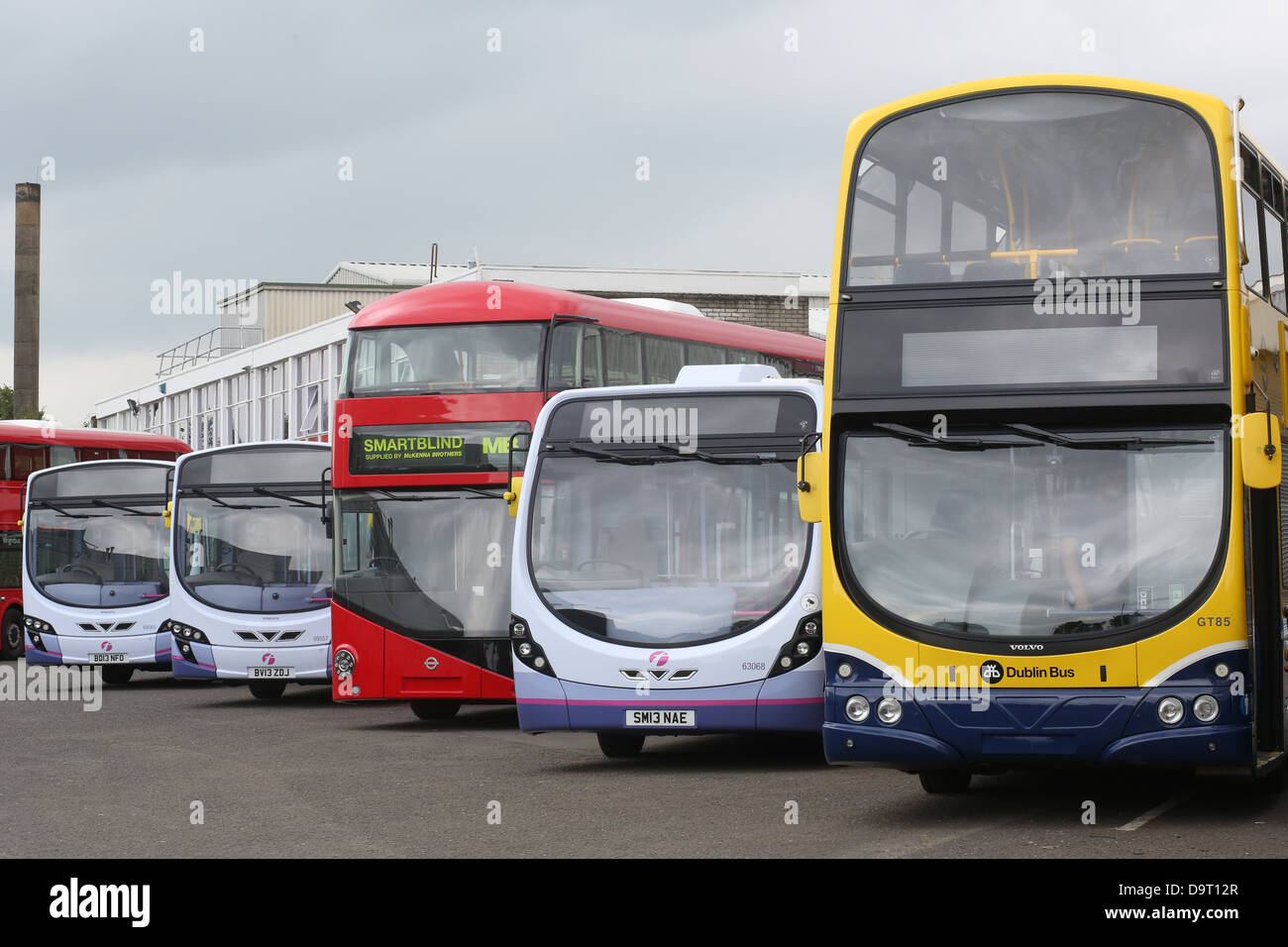 The factory where the new London Bus is being made, the Wrightbus ...