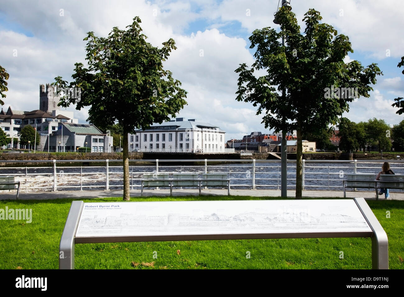 A map for the buildings along the waterfront at the water's edge of ...