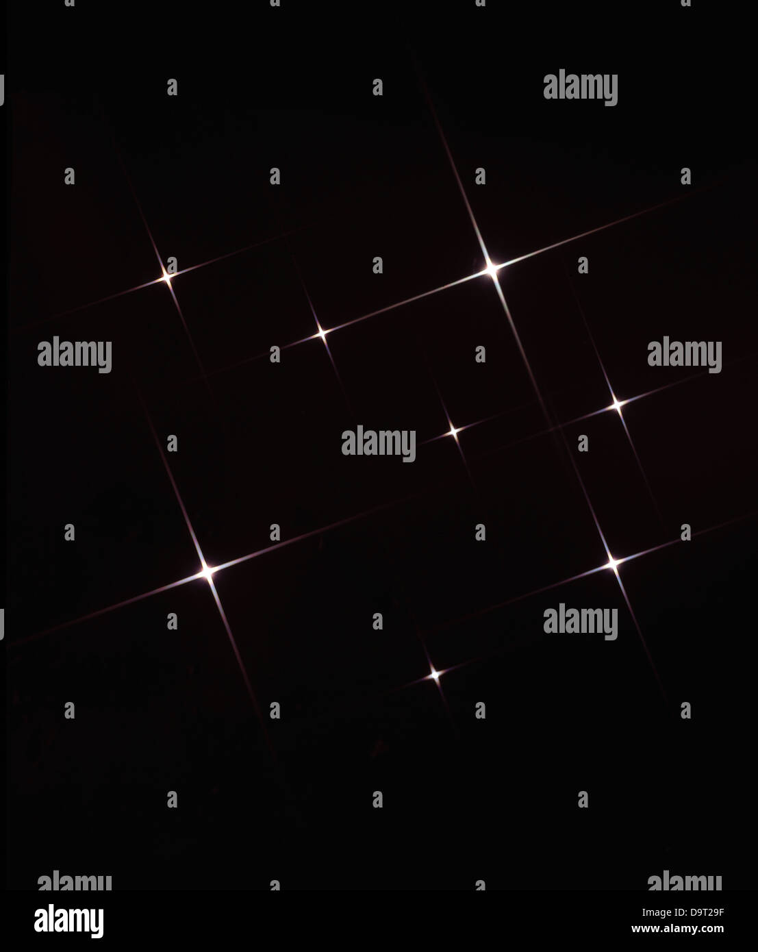 Stars twinkle in night sky Stock Photo - Alamy