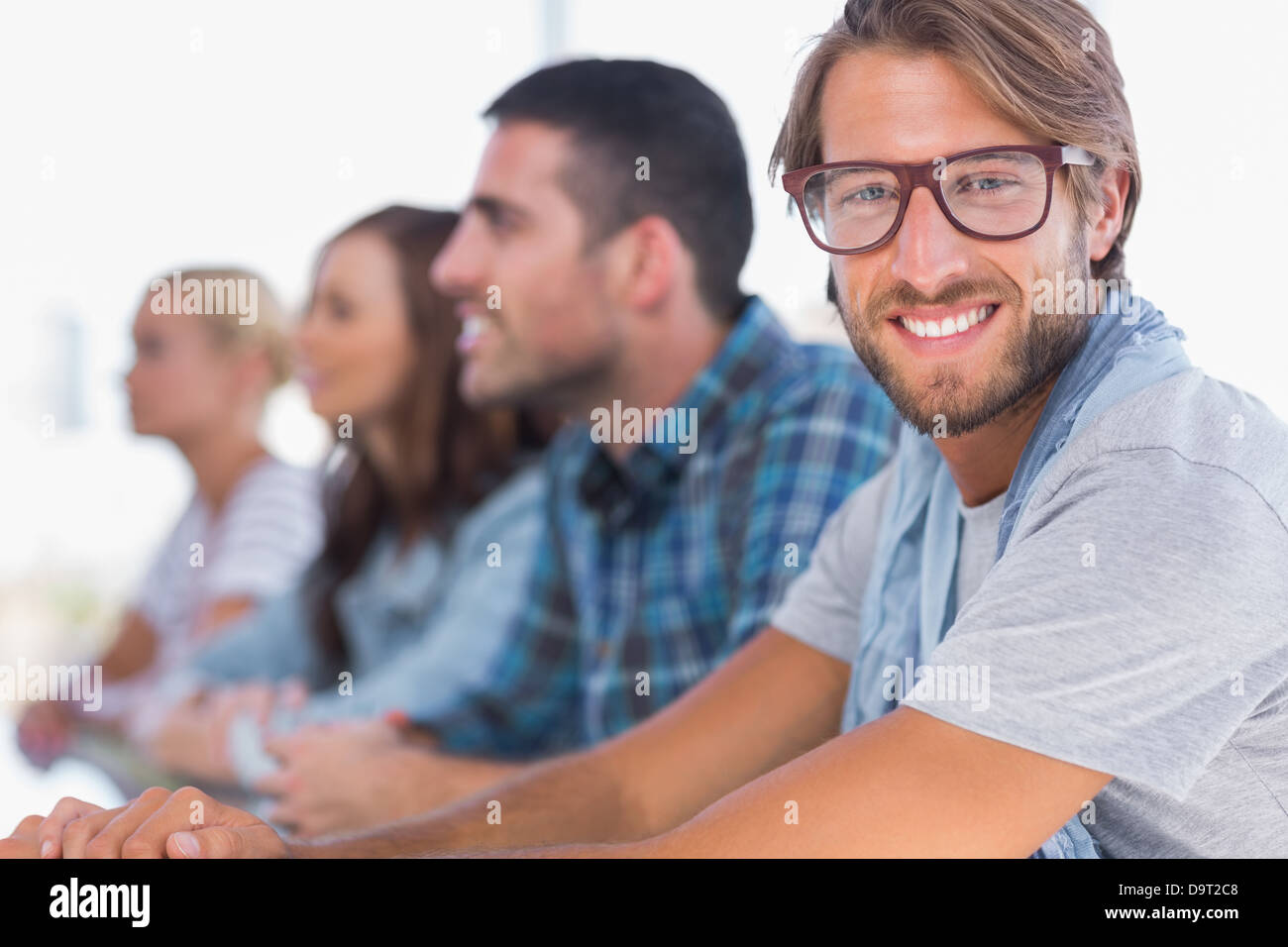One man team hi-res stock photography and images - Alamy