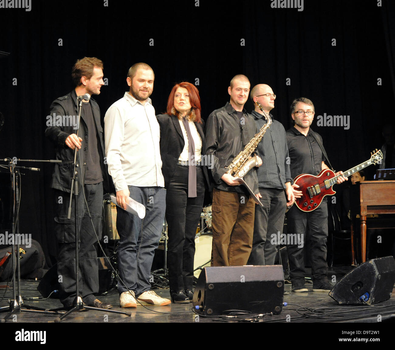 Polish jazz musicians in concert Stock Photo - Alamy