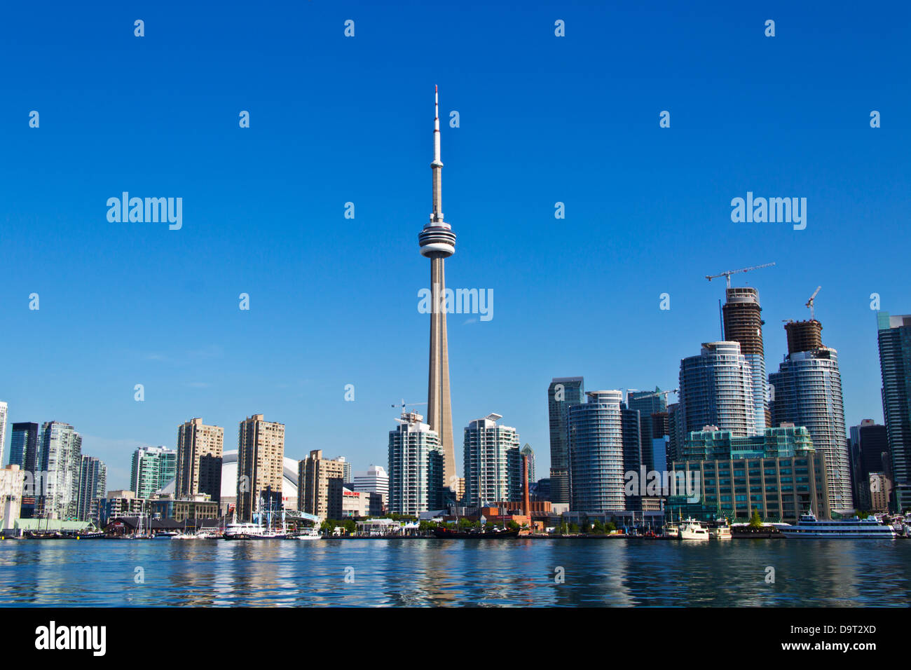 Toronto Skyline June 2013 daylight Stock Photo - Alamy