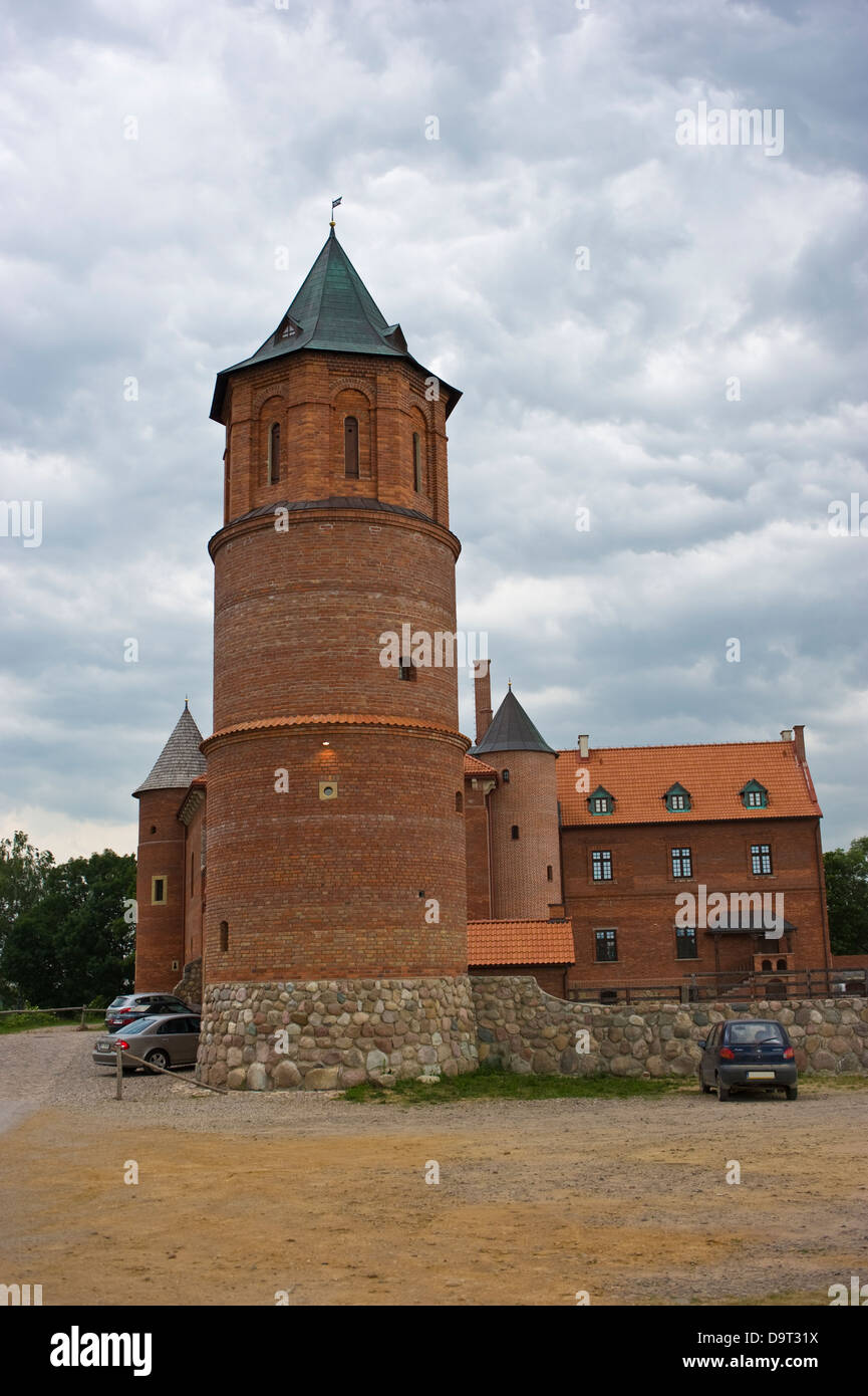 Tykocin in north-eastern Poland, a historical town. The castle Stock ...