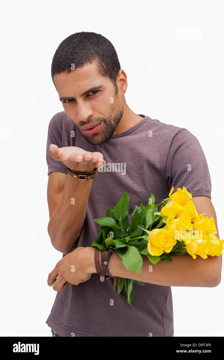 Dude Throwing A Kiss