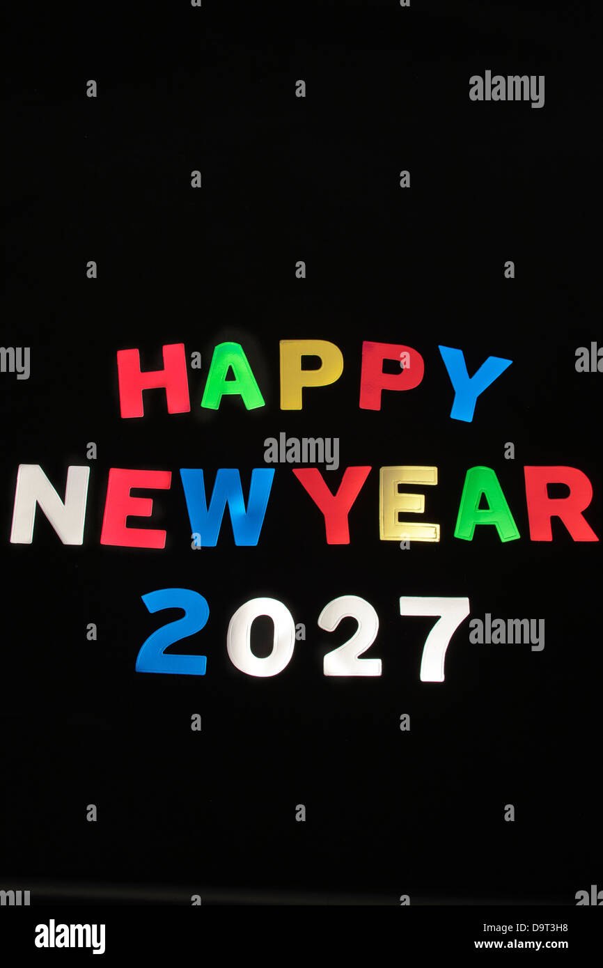 Happy new year 2027 hi-res stock photography and images - Alamy