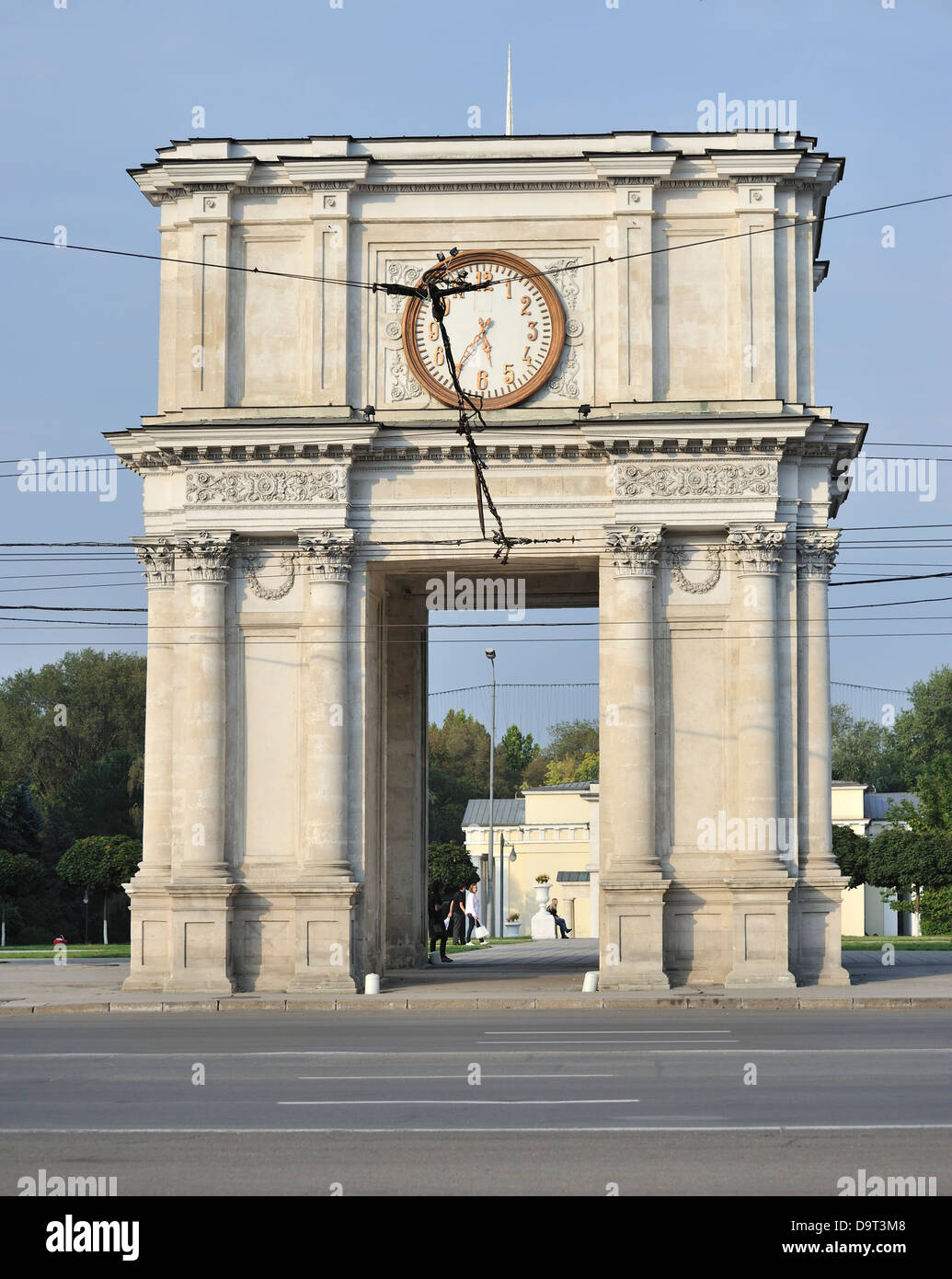 Holy Gates (aka Arc de Triomphe) leading to the Cathedral Park ...