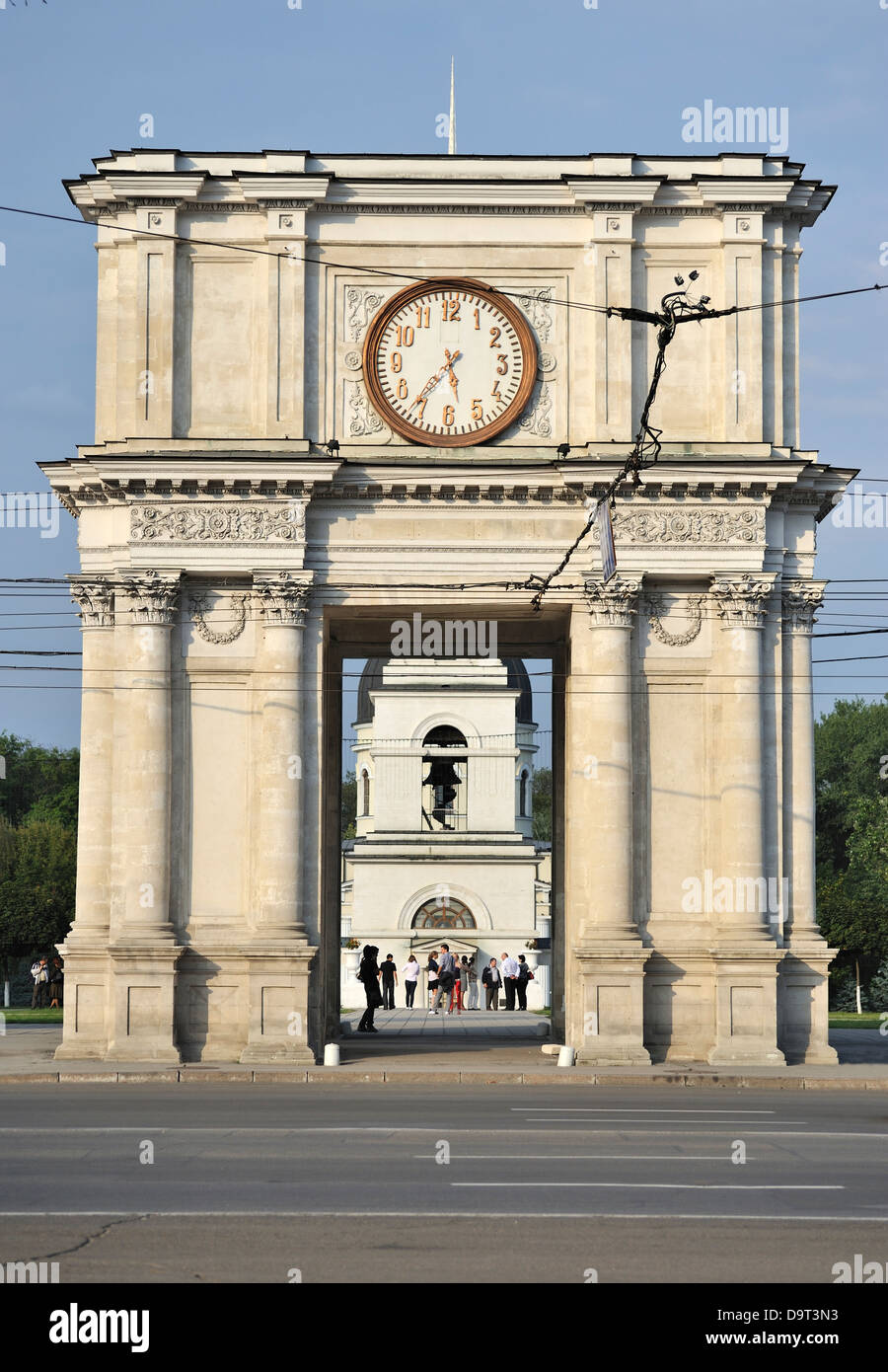 Holy Gates (aka Arc de Triomphe) leading to the Cathedral Park ...