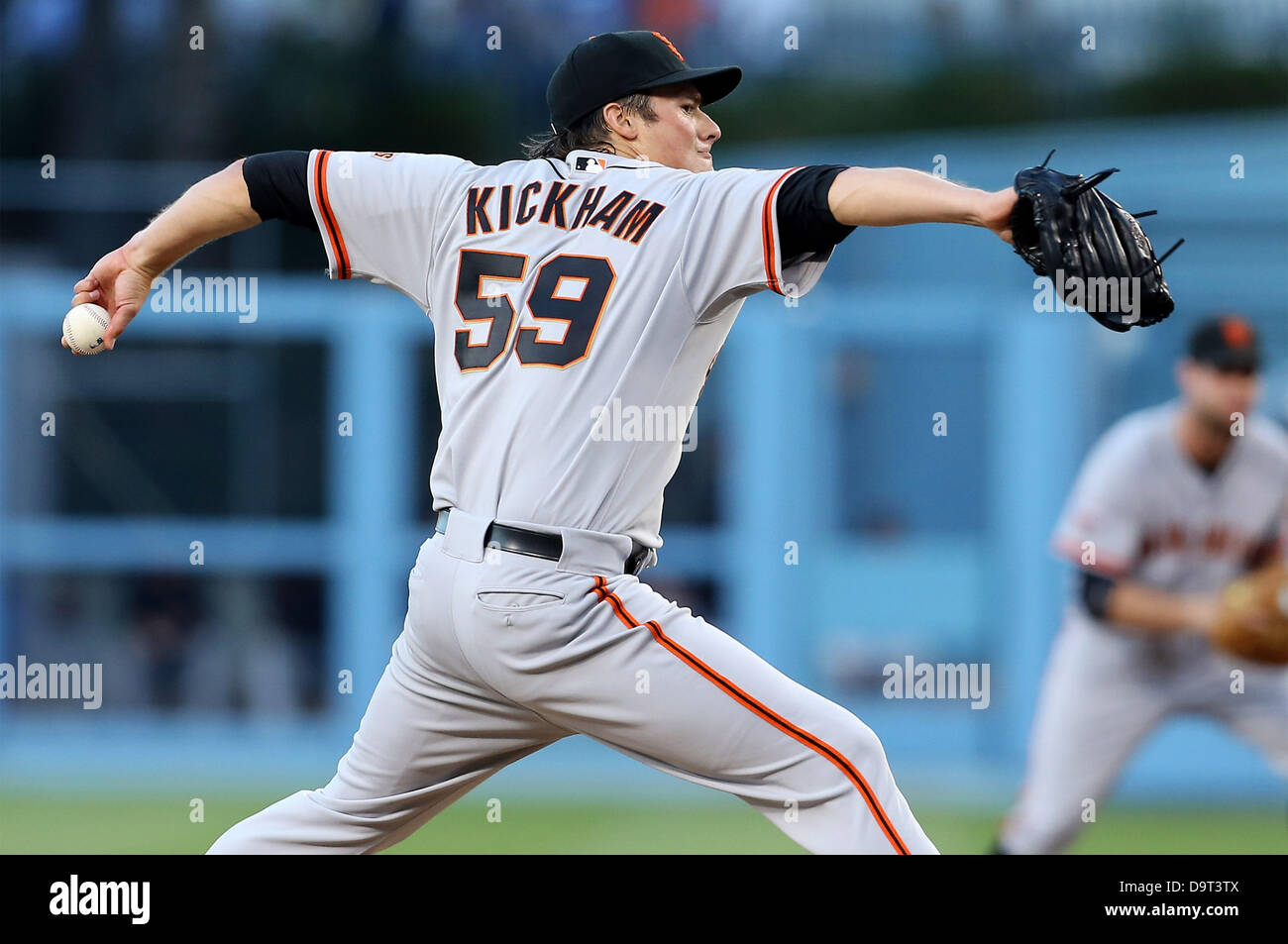 Los Angeles, California. USA. June 25, 2013. San Francisco Giants ...