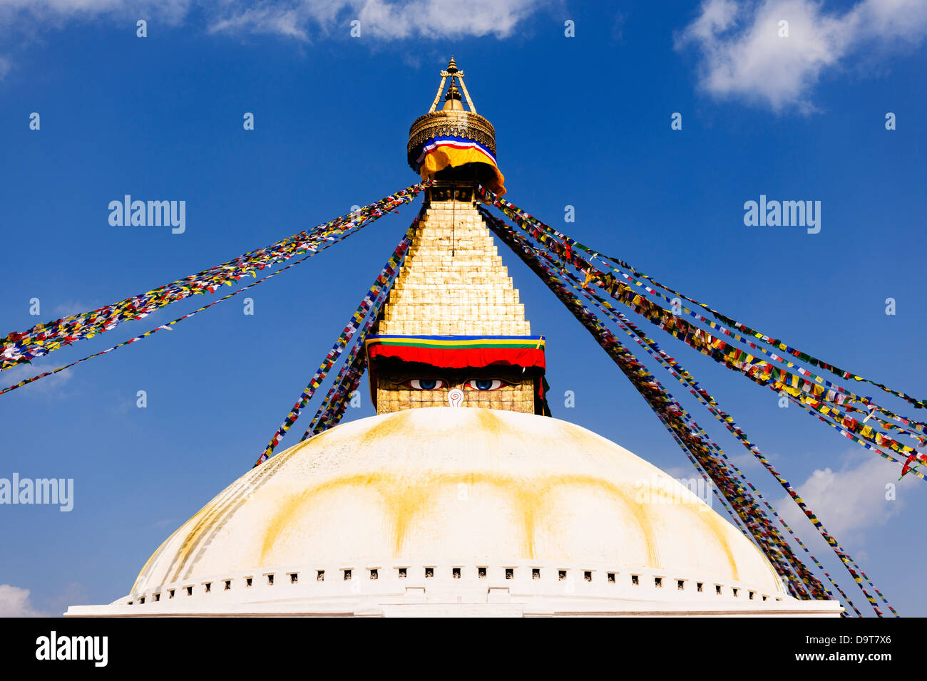 Boudhanath Stupa (Boudha), an UNESCO World Heritage Site in Kathmandu ...
