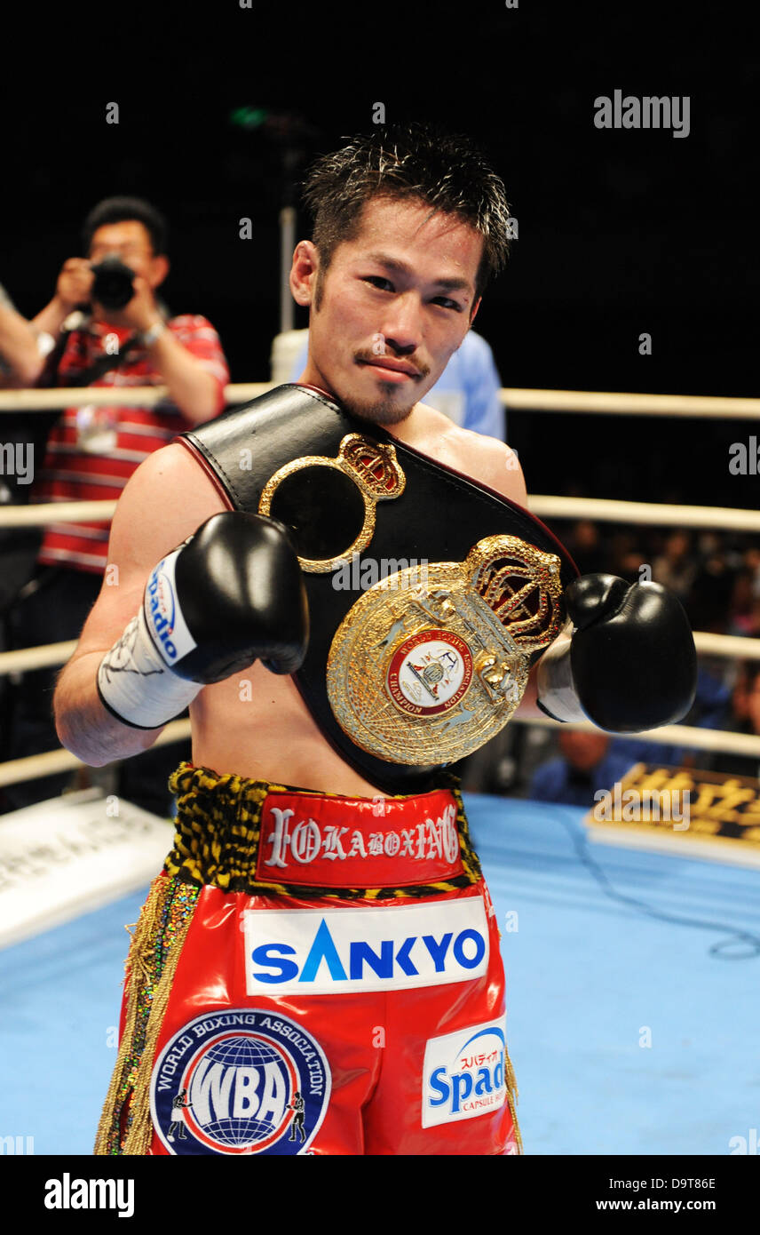 Ryo Miyazaki (JPN), MAY 8, 2013 - Boxing : Ryo Miyazaki of Japan poses ...
