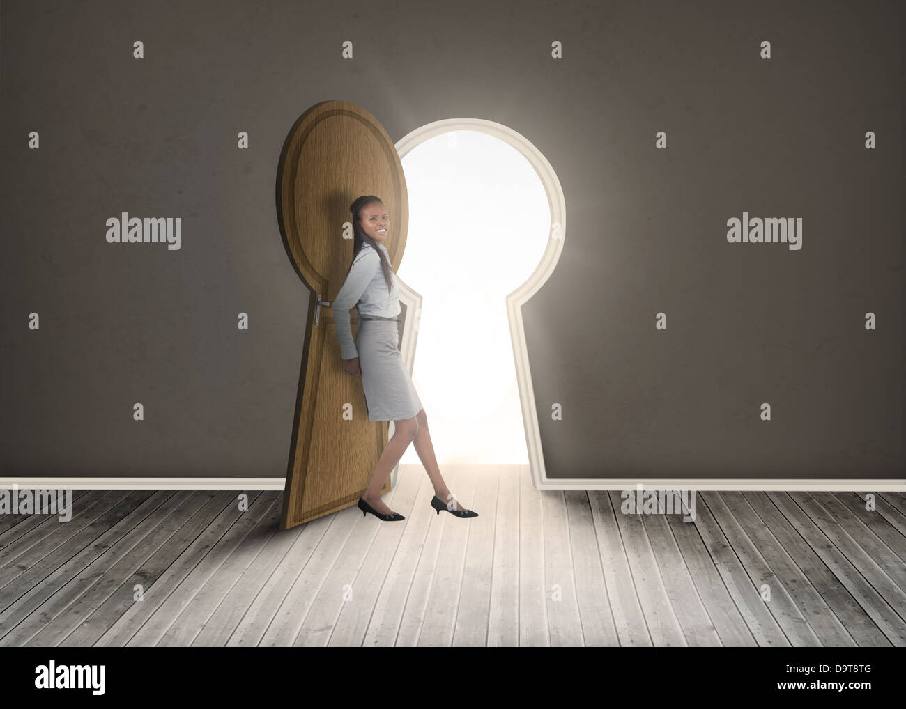 Keyhole shape hi-res stock photography and images - Alamy