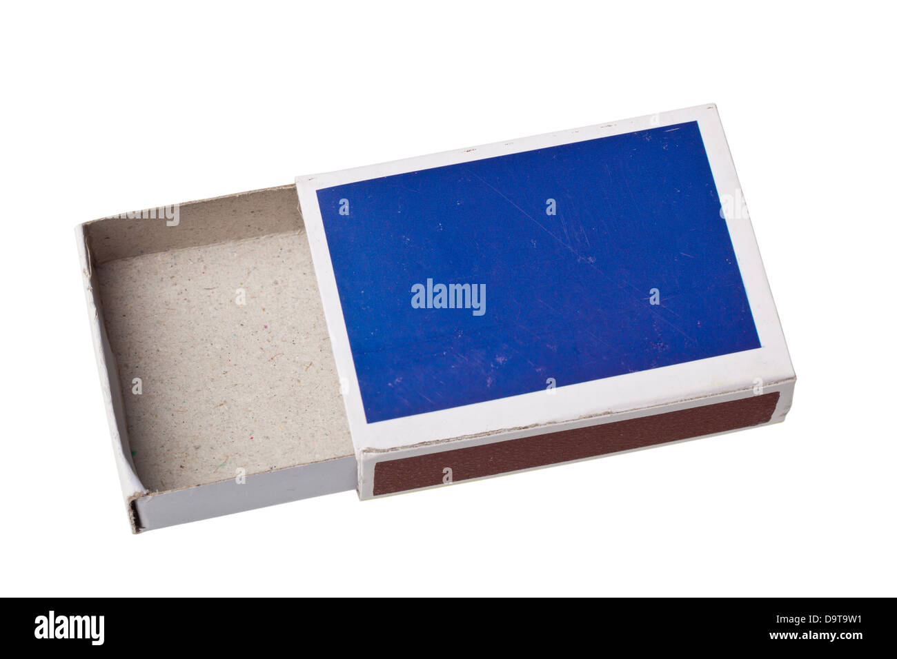 Empty matchbox isolated on white background Stock Photo - Alamy