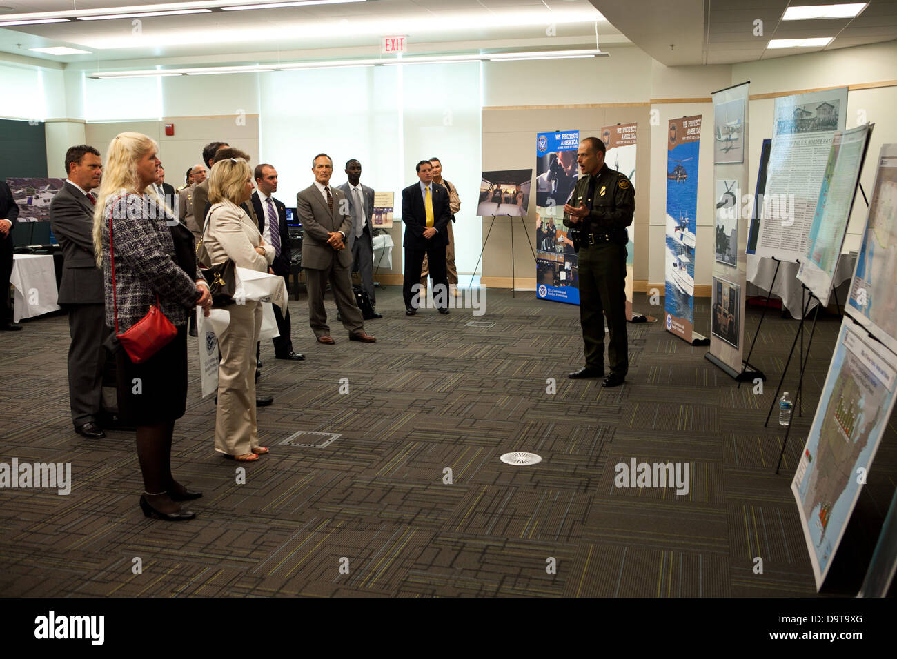 This image shows the opening of the Global Borders College at the ...