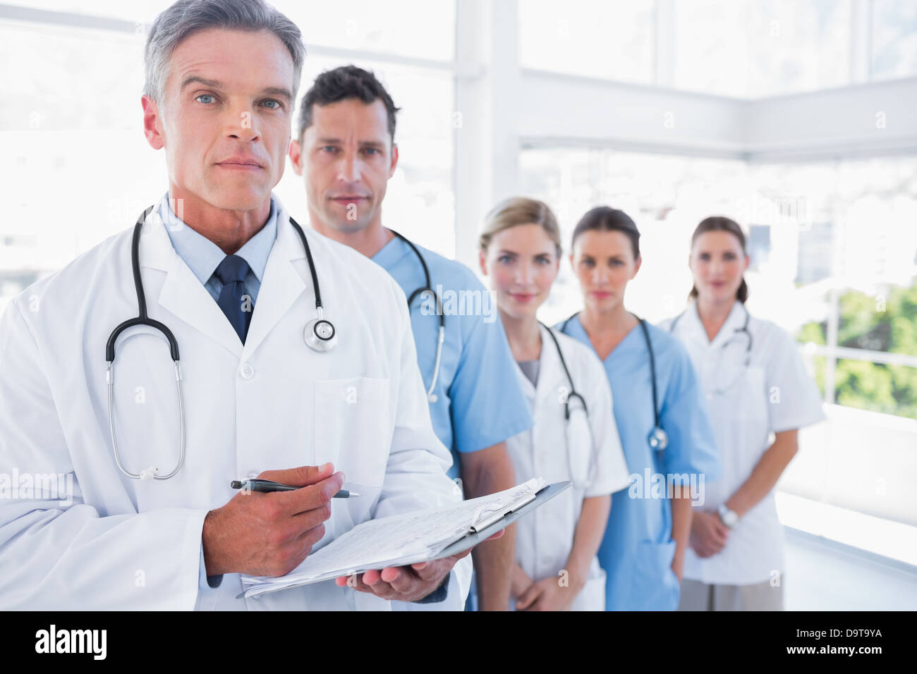 Medical team in scrubs hi-res stock photography and images - Alamy