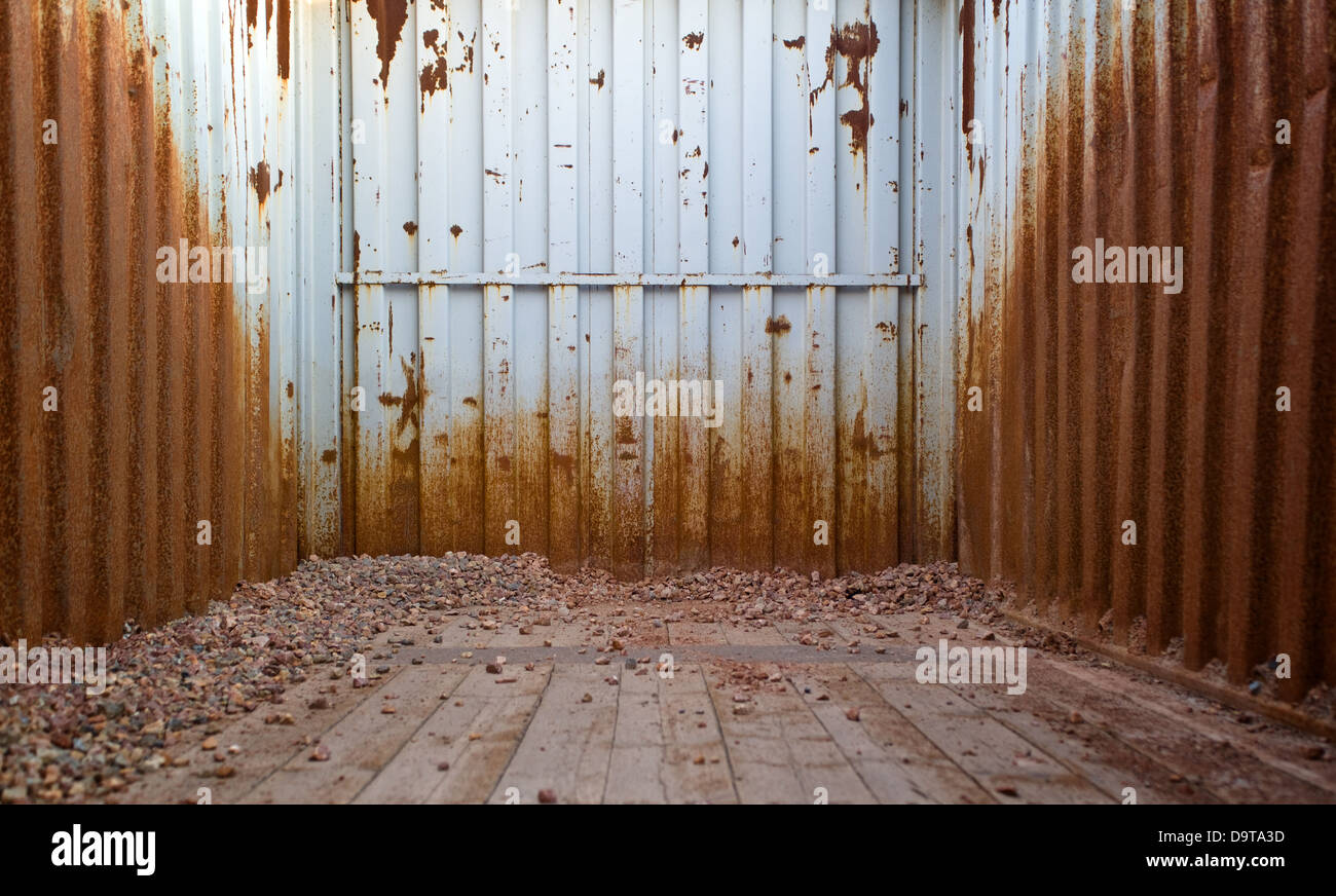 Rusty old container hi-res stock photography and images - Alamy