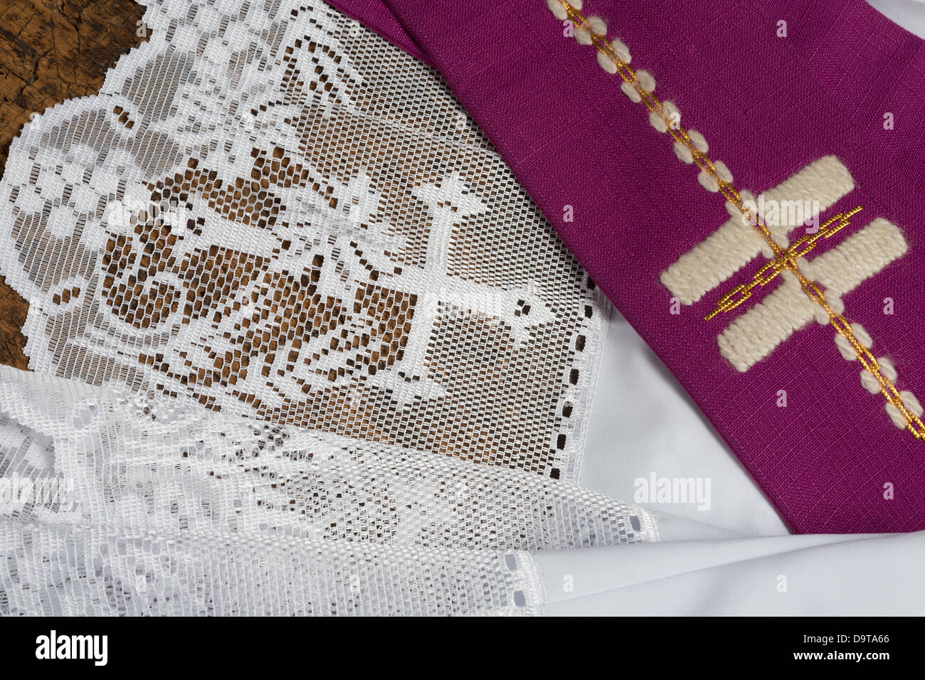 Lace Surplice Catholic Pattern