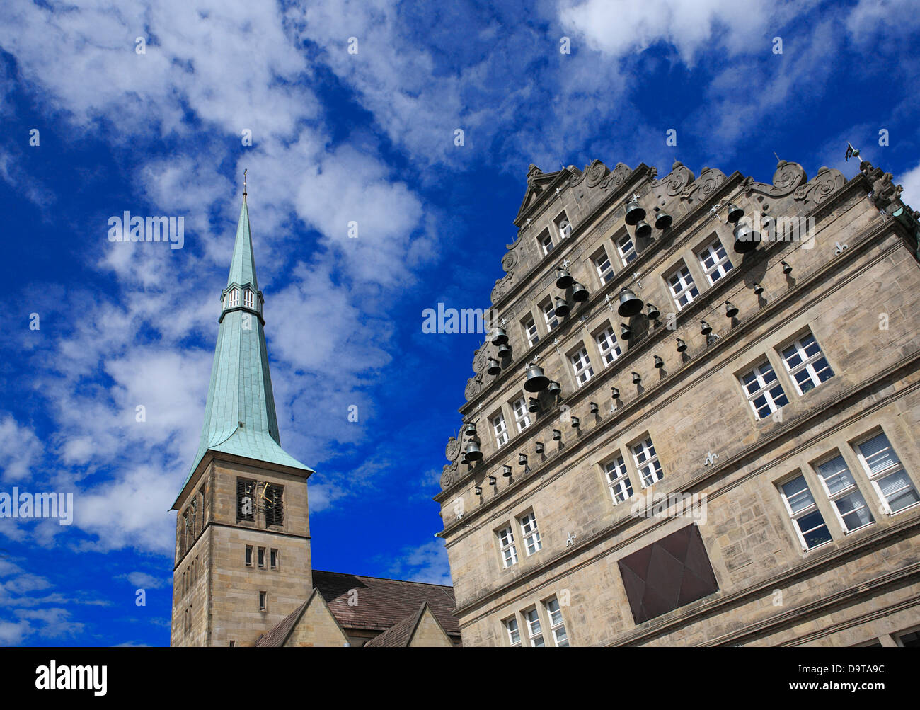 st. nicolai church and wedding house hochzeitshaus hamlin hamelin ...