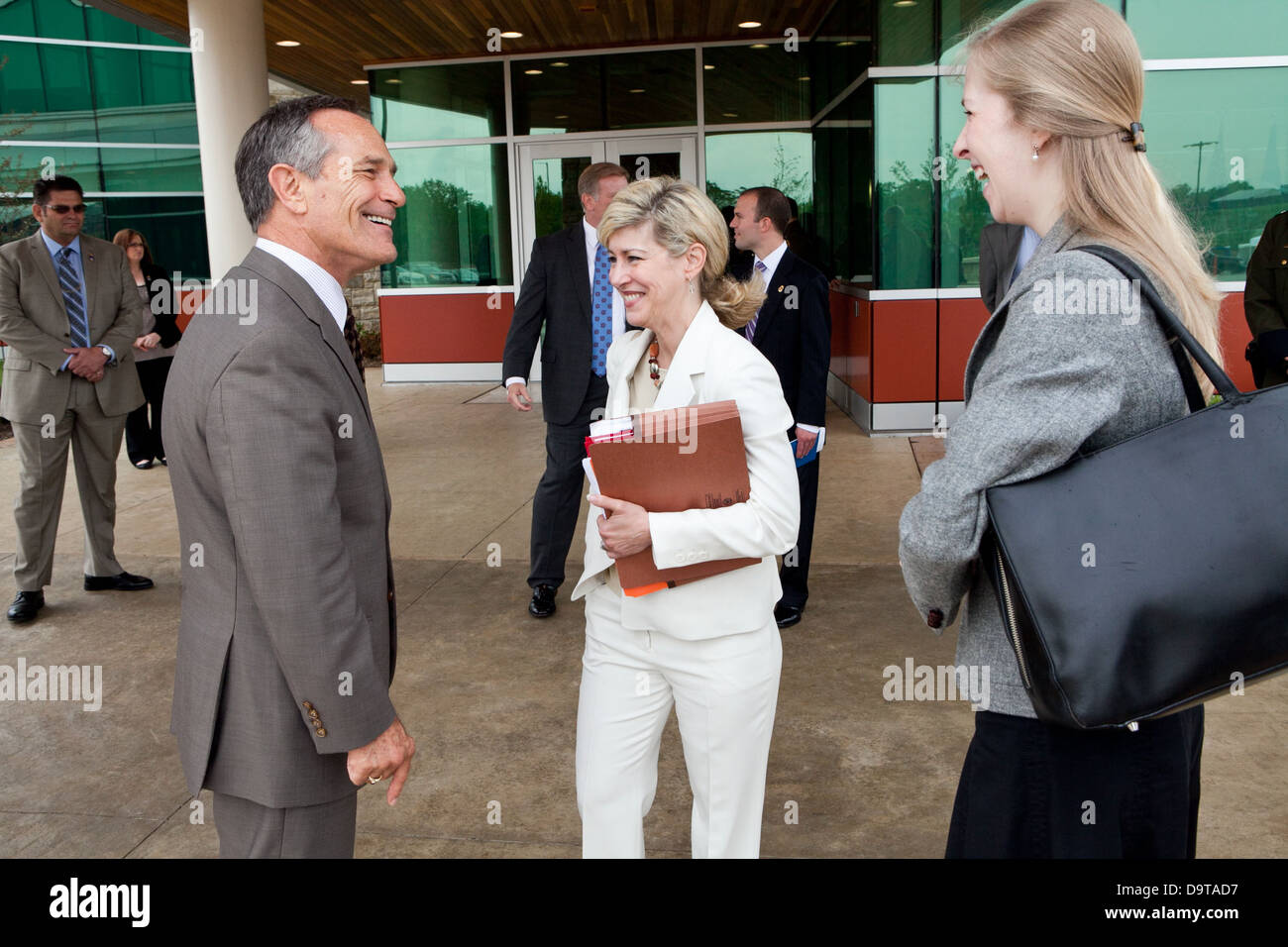 This photograph captures the opening of the Global Borders College at ...