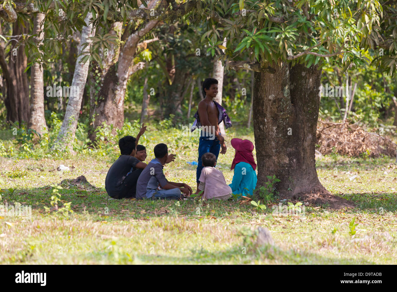 Cambodia rural people family hi-res stock photography and images - Alamy