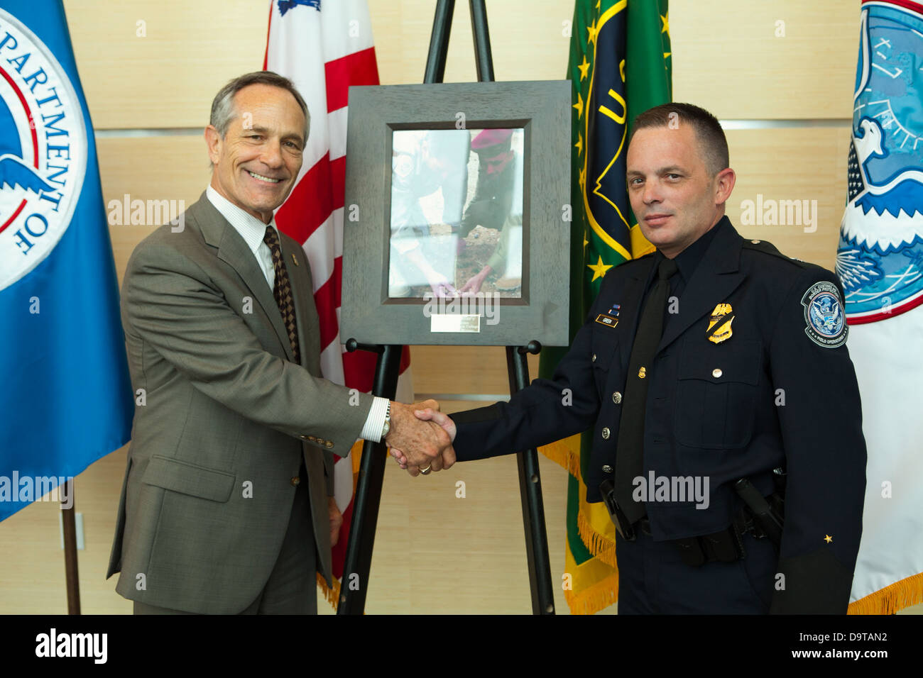 This image features the opening of the Global Borders College by U.S ...