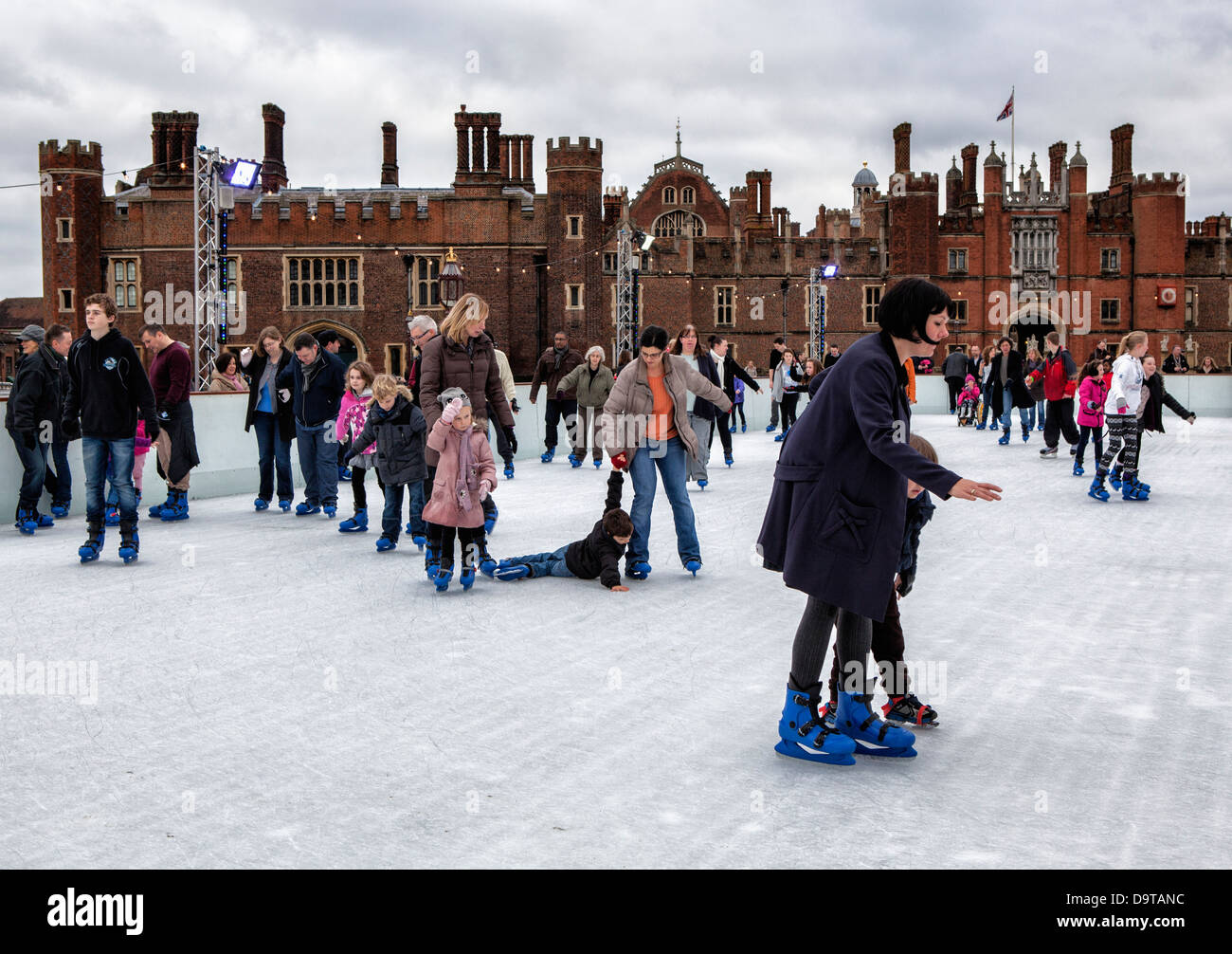 Hampton Court Palace Ice Rink High Resolution Stock Photography and ...