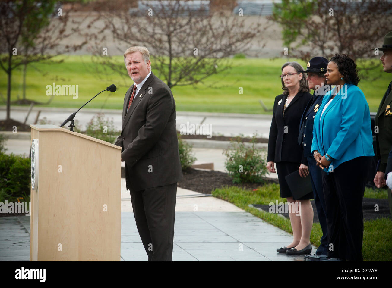 This image captures the dedication ceremony for the CBP Global College ...