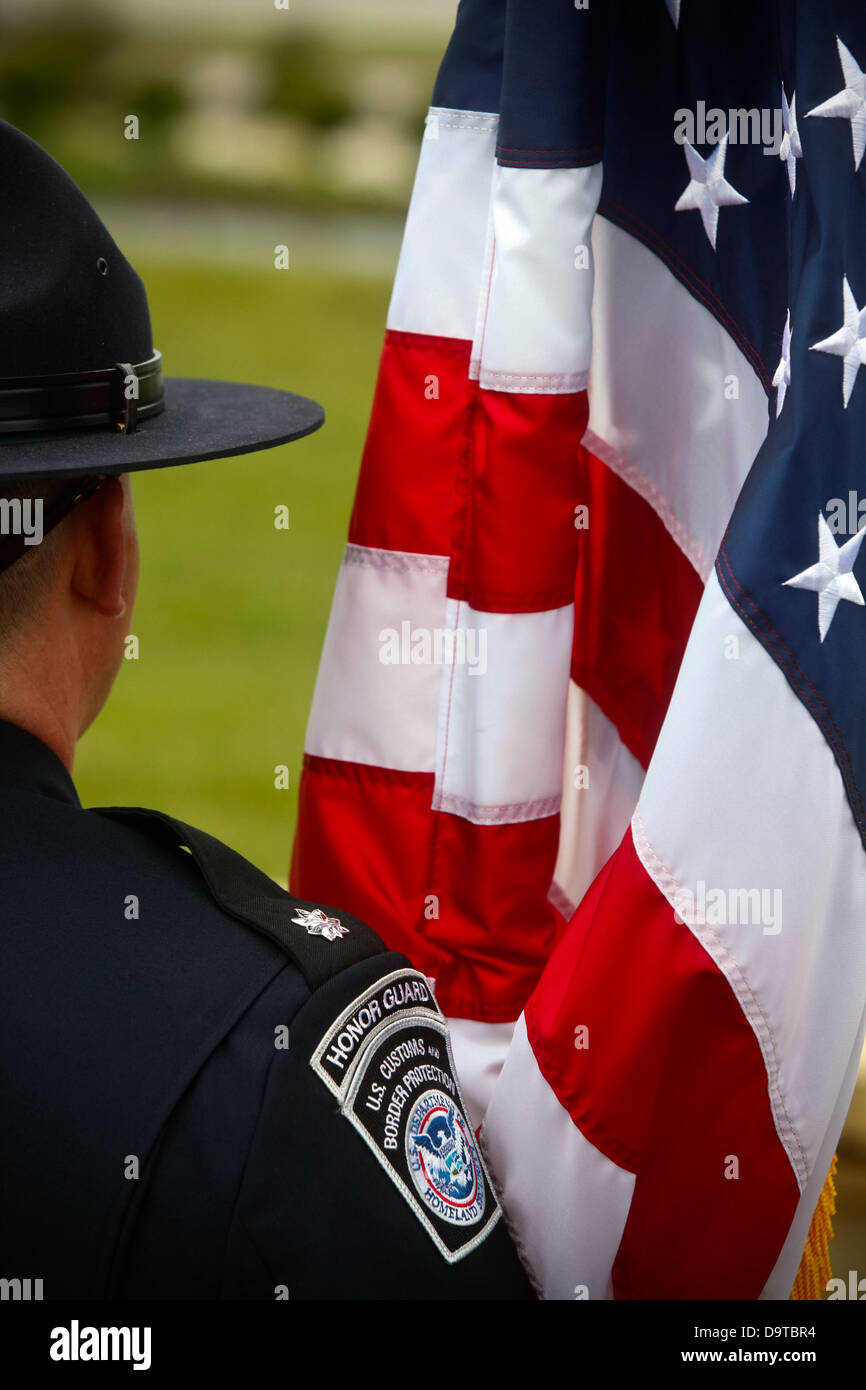 The U.S. Customs and Border Protection (CBP) honors the dedication of ...